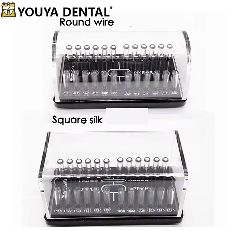 Dental Acrylic Arch Wire Case Round Rectangular Archwire Dispenser ...