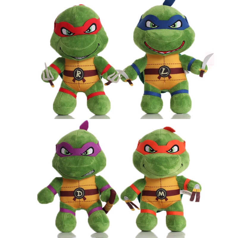 Teenage Mutant Ninja Turtles Plush Doll Toy Kids Cartoon Donatello ...