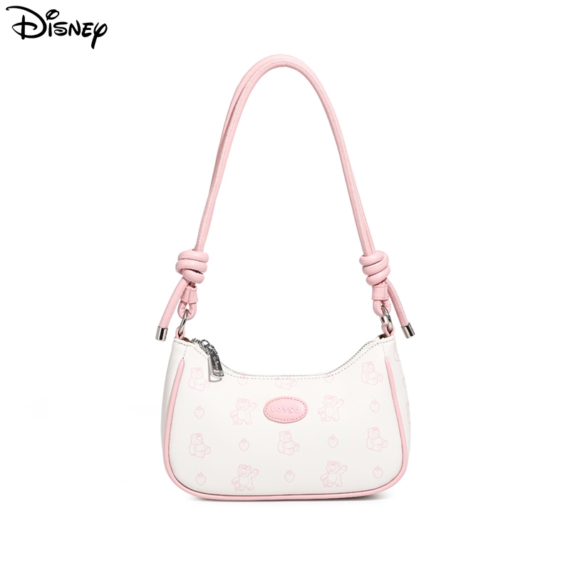 Disney Genuine lotso Co-Branded Trendy Saddle Bag Pink Messenger Bag ...