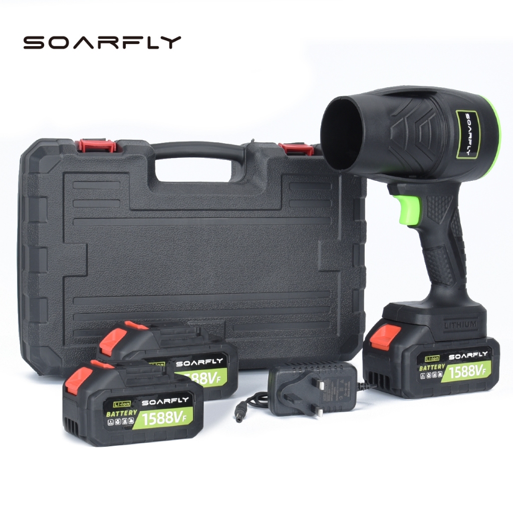 [Local] SOARFLY Car Blower Handheld Turbo Jet Fan Lithium Strong Leaf ...