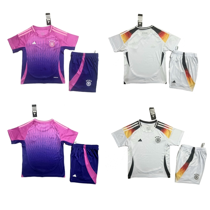 2024 High Quality Germany Away Jersey Set Kids Children Football Jersey ...