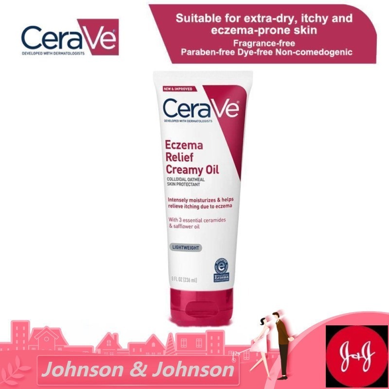 Ce-ra-Ve Eczema treatment cream Eczema Relief Creamy Oil body ...