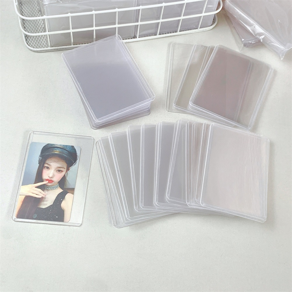 5/10pcs Thick Card Case idol Photocard Protector Polaroid Protective ...