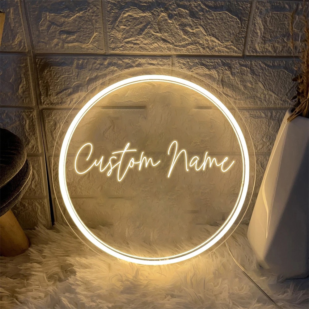 Custom Name / Logo Neon Signs Shop Decoration Customised Wedding Party ...