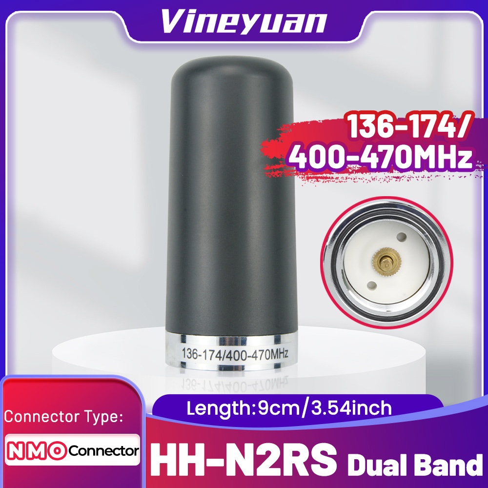 HH-N2RS Dual Band Antenna VHF UHF 400-470 136-174MHZ for Baofneg UV-5R ...