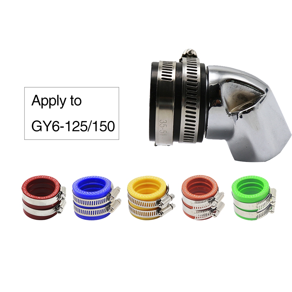 1Set GY6 Aluminum Alloy Intake Manifold With 35mm Carburetor Interface ...