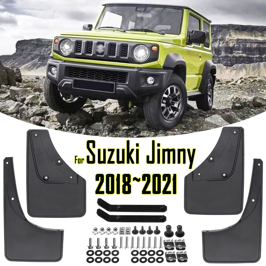 Suzuki Jimny JB64 JB74 2018-2021 4PCS Car Mudflap Splash Guards ...
