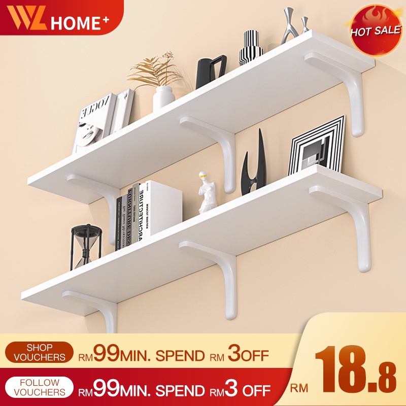 Floating Wall Shelf Wall mounted Shelf Wall Hanging Shelf Floating Rack ...