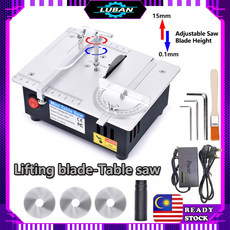 Multifunctional Table Saw Electric Desktop Saws Small Household DIY ...