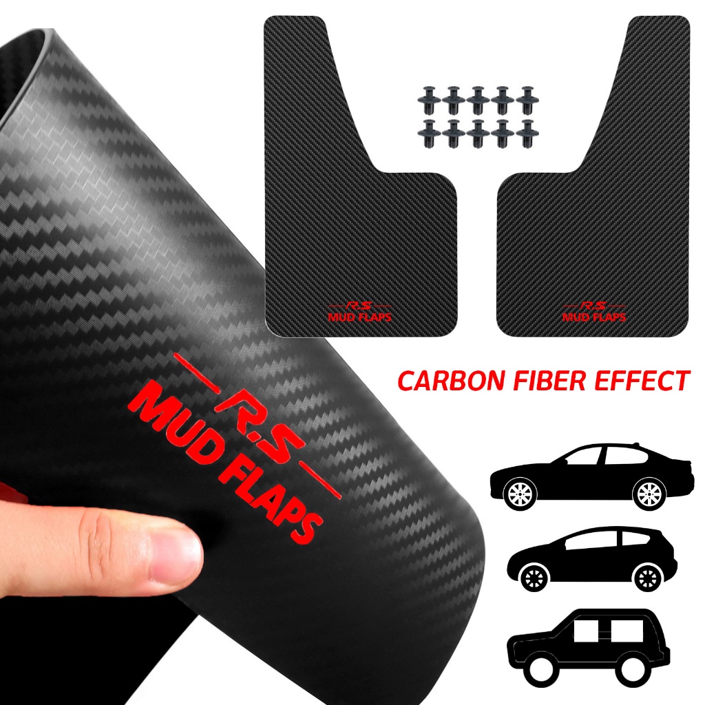 Universal Perodua Viva myvi kancil Proton Saga Front & Rear Mud Flaps ...