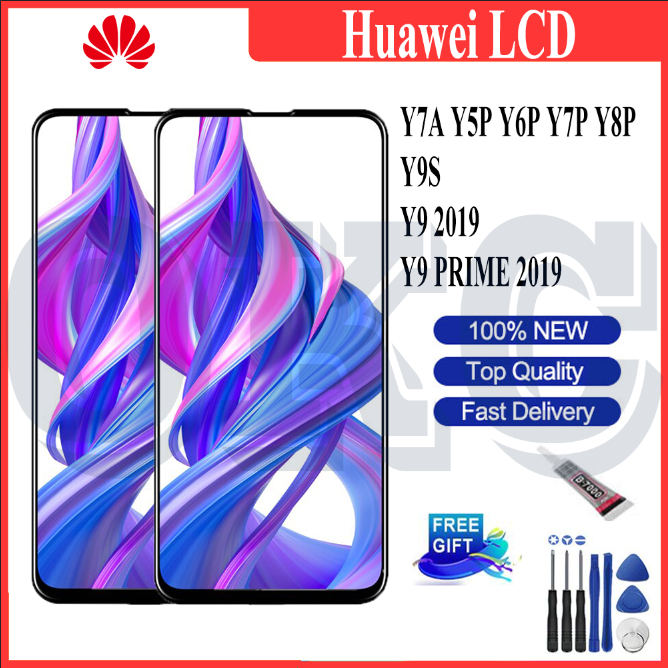 Original Huawei Y5P Y6P Y7A Y7P Y8P 2020 Y9S Y9 Prime 2019 LCD Display ...