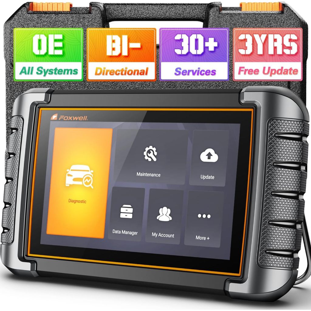 FOXWELL NT809 OE-Level Obd2 Scanner Bidirectional Scan Tool All System ...