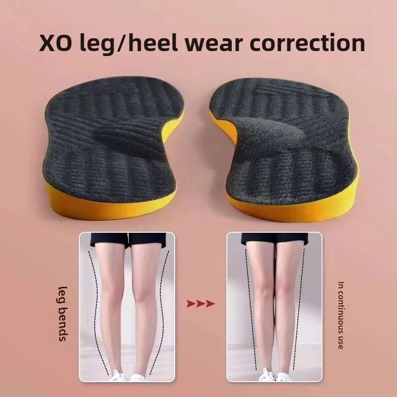 🔥Adult o-Shaped Leg Calf Valgus Correction Insole Straight Leg Handy ...