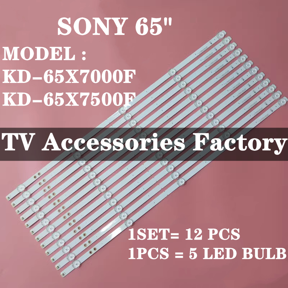 NEW 12 PCS SONY KD-65X7000F KD-65X7500F 65" LED TV BACKLIGHT KD65X7000F ...