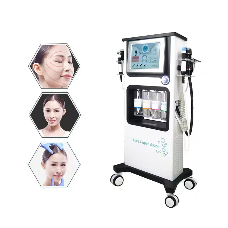 Oxygen Super Bubble 7 in 1 Hydro Facial Machine Mirodermabrasion ...