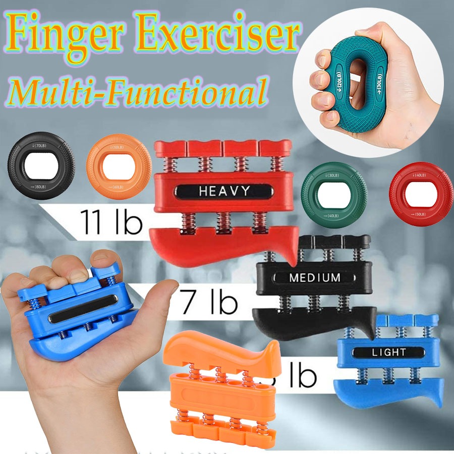 Finger Strengthener Finger Exerciser Forearm and Hand Strengthener Hand ...