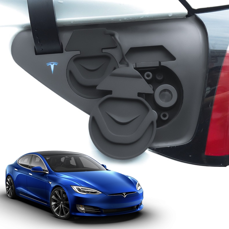 Tesla Model 3-Y Charging Port Waterproof Cover Silicone Tesla Charging ...