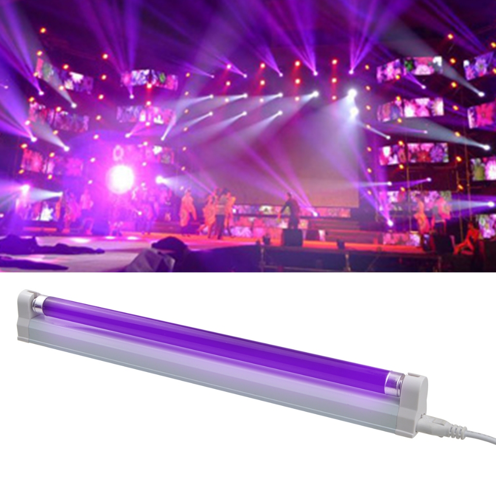 T5 UV Black Tube Lamp Ultraviolet Sterilization Lighting Bar ...