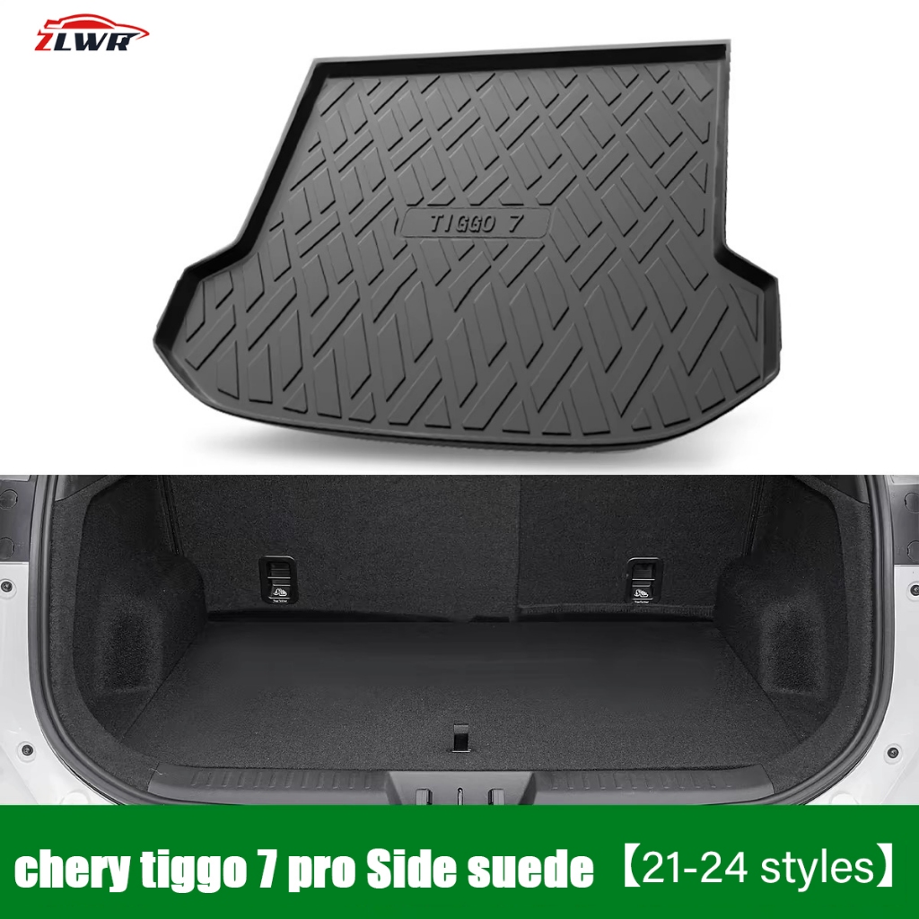 Zlwr Cherry Tiggo 7 Pro Trunk Mat Tpe Material Waterproof Trunk Mat