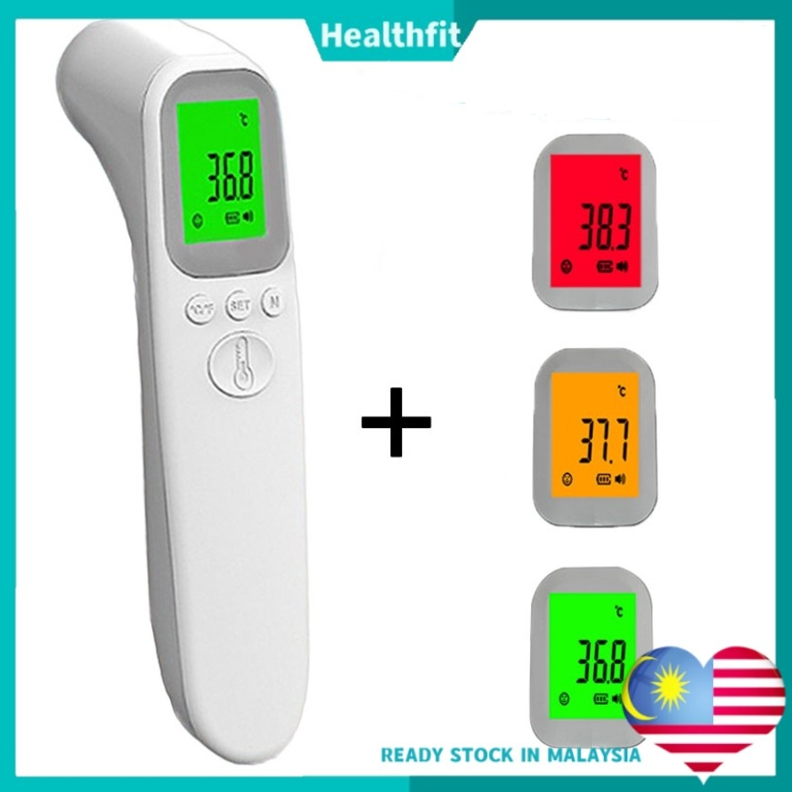 【Malaysia Stock】 Infrared Forehead Thermometer Gun Termometer Digital ...