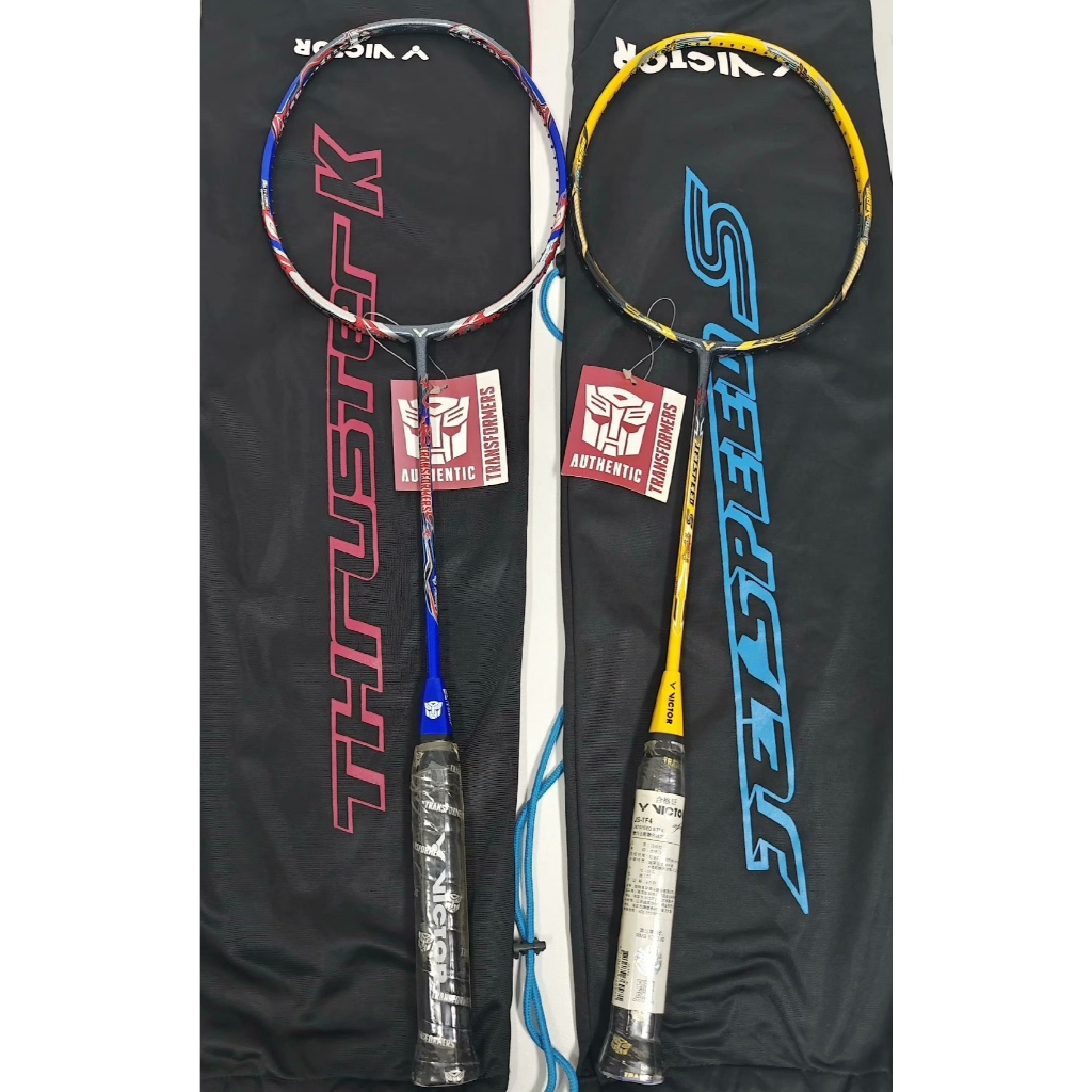 【Ready Stock】VICTOR Badminton Racket TK-TF4 Optimus Prime Transformers ...