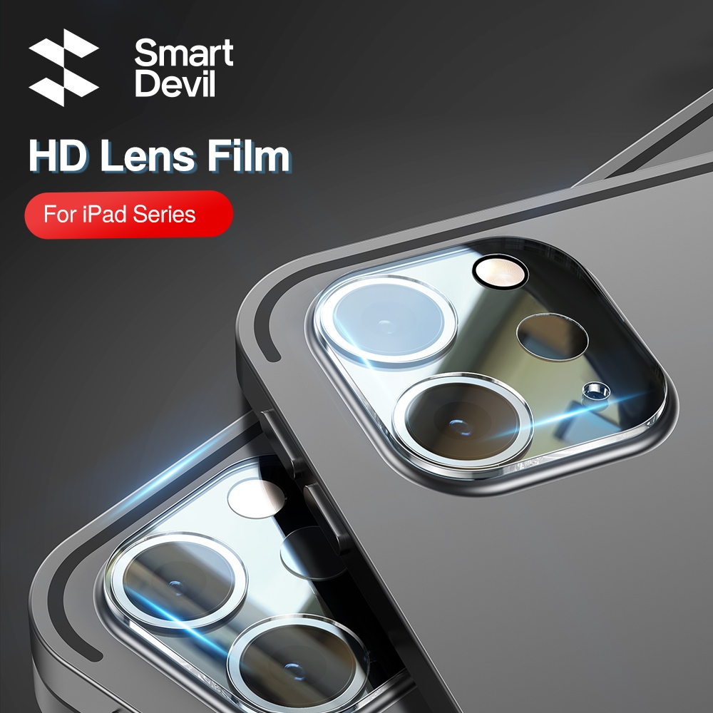 SmartDevil All-in-One Full Screen Lens Film For iPad Pro 2024/iPad Air 6 Anti-Drop HD Protective ...