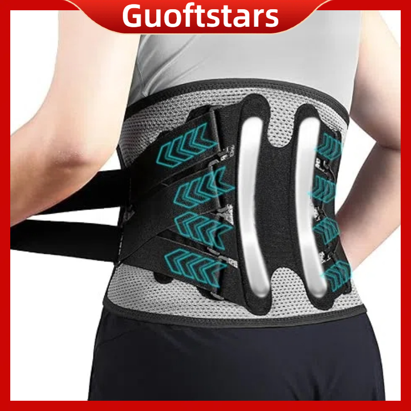 Guoftstars Professional Back Support Belt,Adjustable Lumbar Support for ...