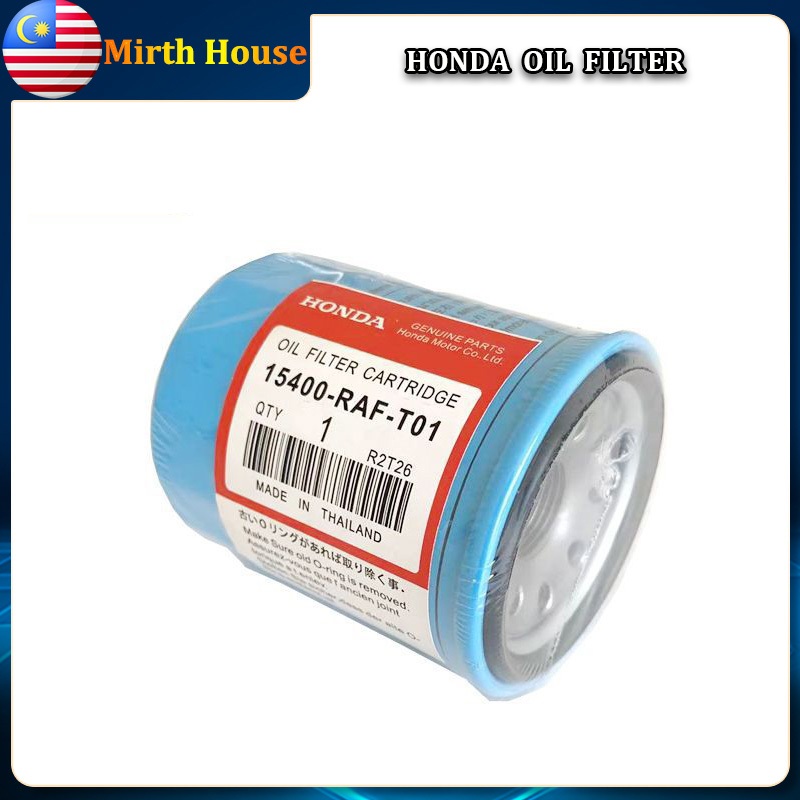 ORIGINAL HONDA GENUINE OIL FILTER > 15400-RAF-T01 > made in Thailand ...