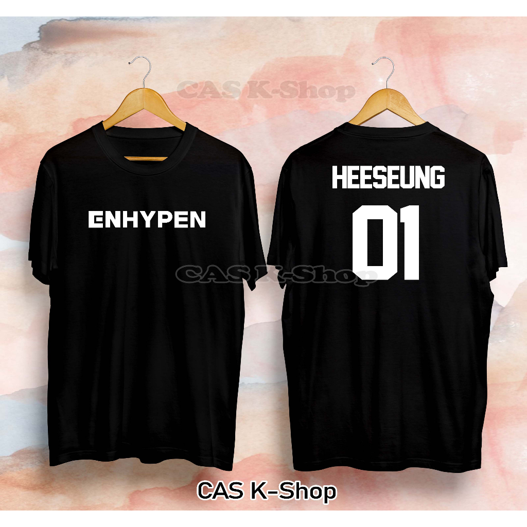 ENHYPEN Jersey K-Pop T-shirt enhypen dodgers jersey Heeseung Sunghoon ...