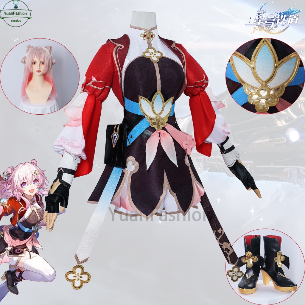 [Ready Stock] Honkai Star Rail cosplay clothing March 7th Swords man ...