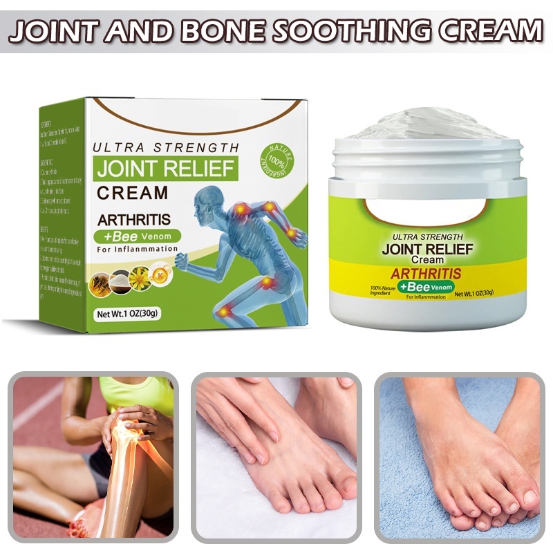 Bee Venom Joint Bone Treatment Cream Joint Bone Pain Relief gel Muscle ...