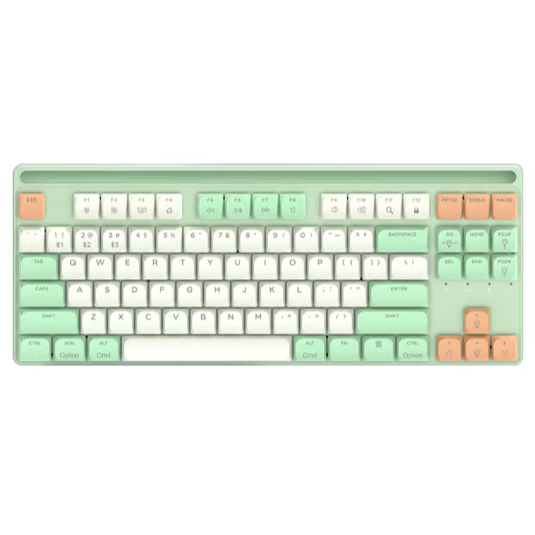 Saiggi MK008 Three mode Rechargeable Gaming Office Mechanical Keyboard ...