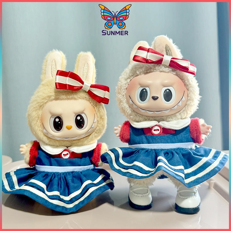 Labubu dress, red and blue Mario dress, suitable for V1/V2 wear, 15 ...