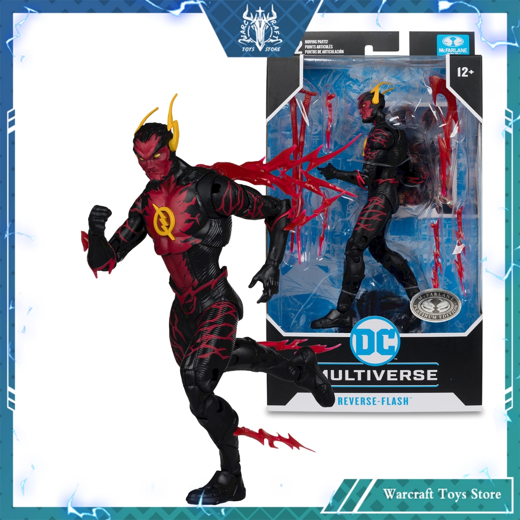McFarlane Toys REVERSE-FLASH (NEW 52) PLATINUM EDITION DC Multiverse 7 ...
