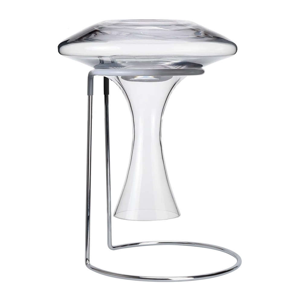 Stainless Steel Wine Decanter Drying Stand Rack with Rubber Coated Top ...