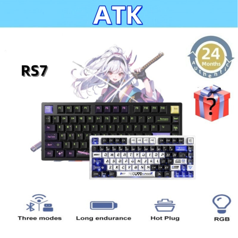 ATK RS7 esports magnetic switch keyboard wired single-mode 75 with 8k ...