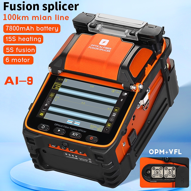 AI-9/A-5 Trunk Optical Fiber Fusion Splicer/Fiber Fusion Machine/Fully ...