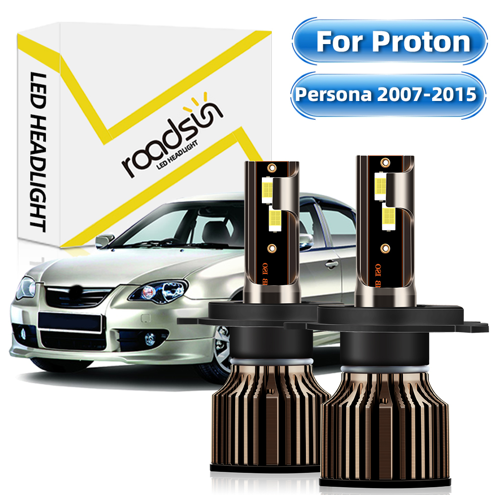 【For Proton Persona 2007-2015】LED Car Headlight Bulbs Hi-Lo Beam ...