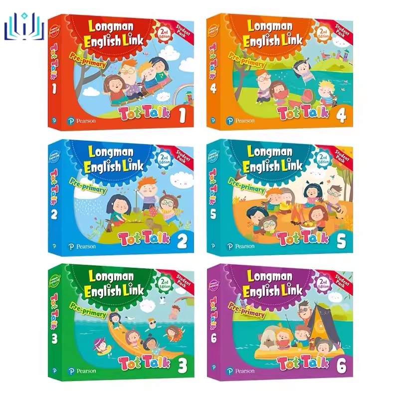 English Original “Longman English Link Tot Talk Level 1/2/3/4/5/6 ...