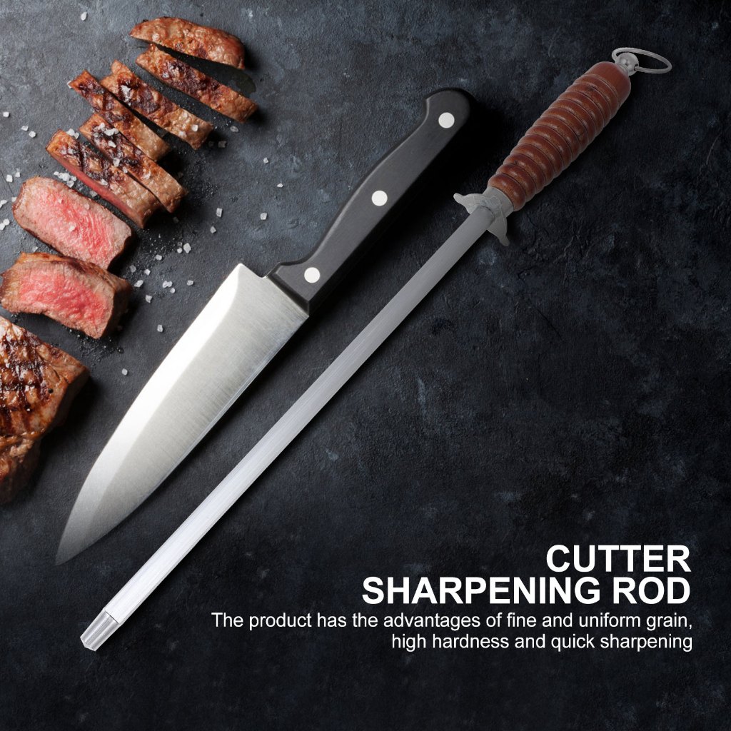 【COD&READY STOCK】Sharpening Rod Kitchen Diamond Sharpening Rod Stick ...