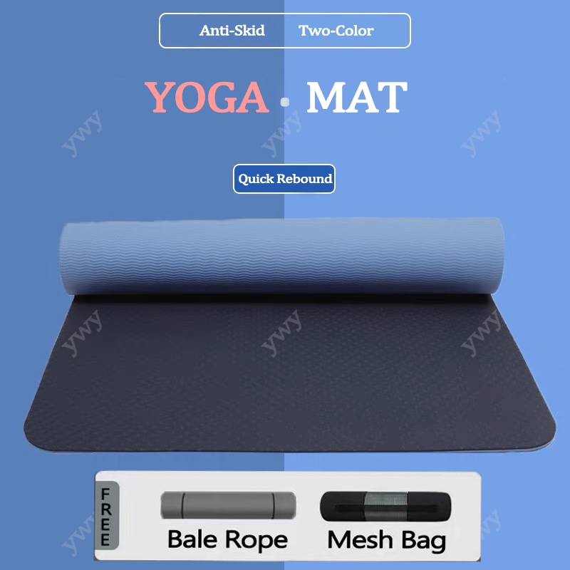【Ready Stock】183*81*8cm Soft High Density Extra Thick Yoga Mat Tikar ...