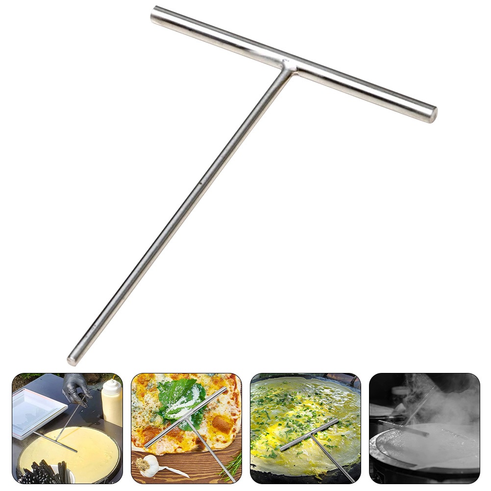 Metal Scrapper Cake Spatula Pancake Tools Crepe Spreader Pancakes ...