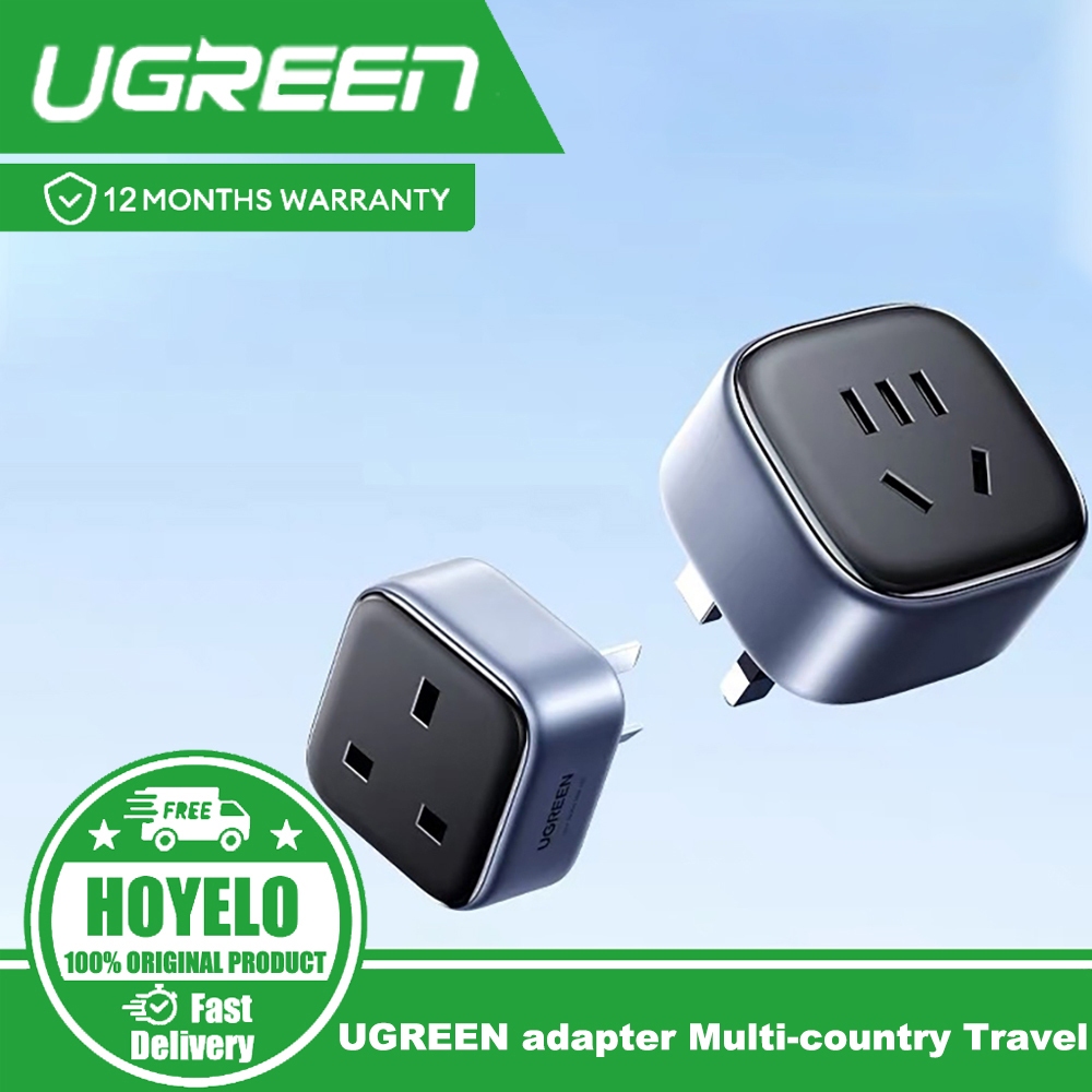 UGREEN adapter Multi-country Travel 250V Power to Socket Converter ...