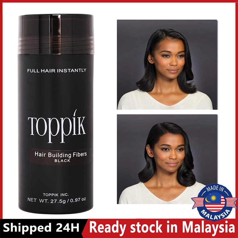 [Local Shipment] 5PC Toppik Hair Fibers Thickening Spray Hair Building ...