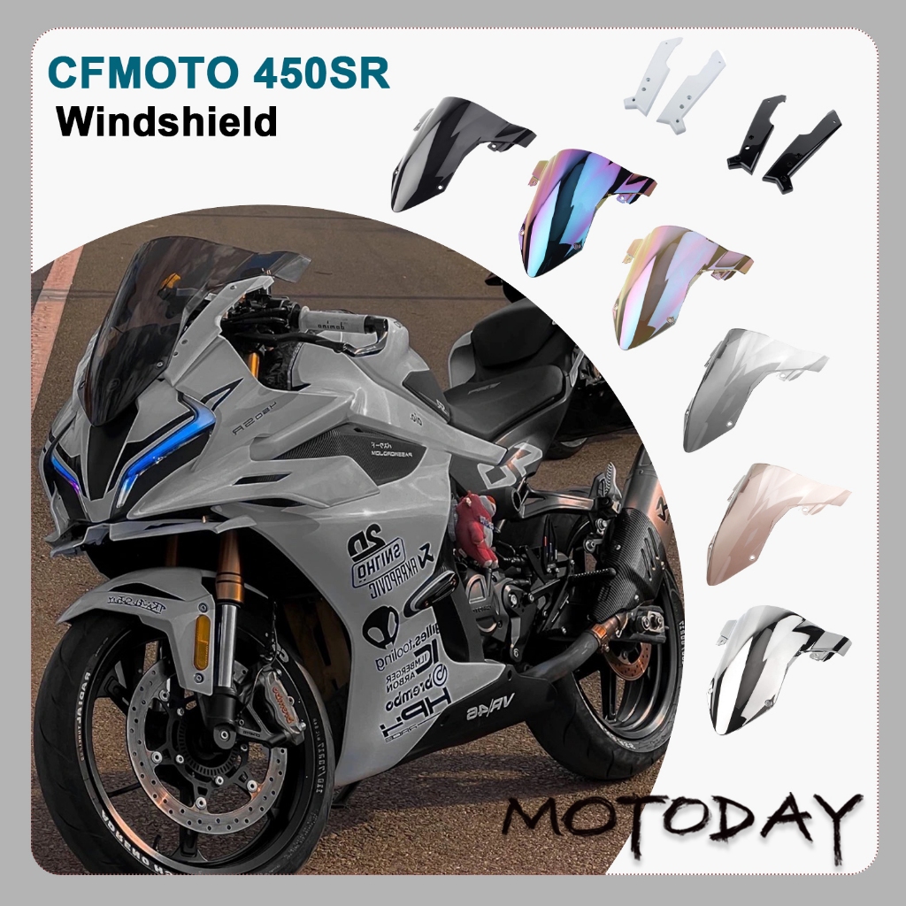 For CFMOTO 450SR Windshield 450SR Accessories 450 SR CFMOTO Accessories ...