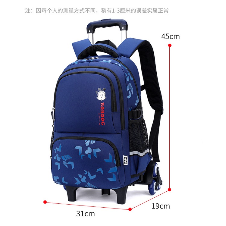 Trolley School 6 Wheels Staircase Kids Waterproof Primary Secondary ...