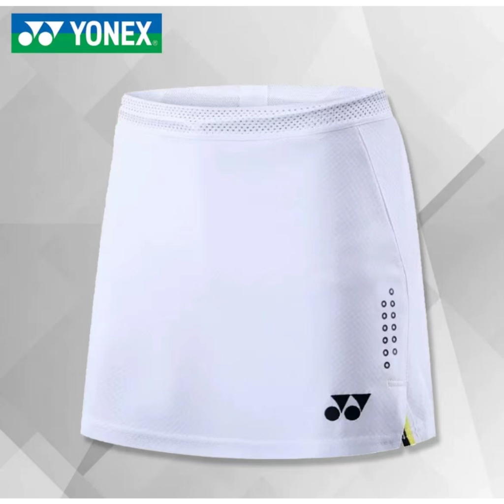 Yonex Badminton Suit Short Skirt Women's Sweat-absorbing Quick Drying Short Skirt Professional ...