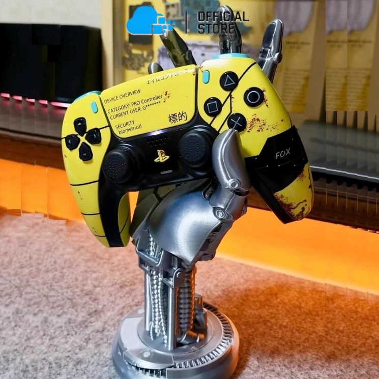 Cyberpunk Robotic Handle Holder Johnny Silverhand Peripheral XBOX PS4/5 ...