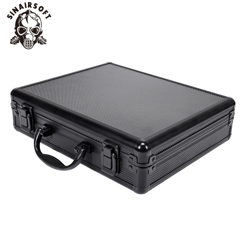 SINAIRSOFT Aluminum Alloy Toolbox Thickened Foam Lined Suitcase IPSC ...