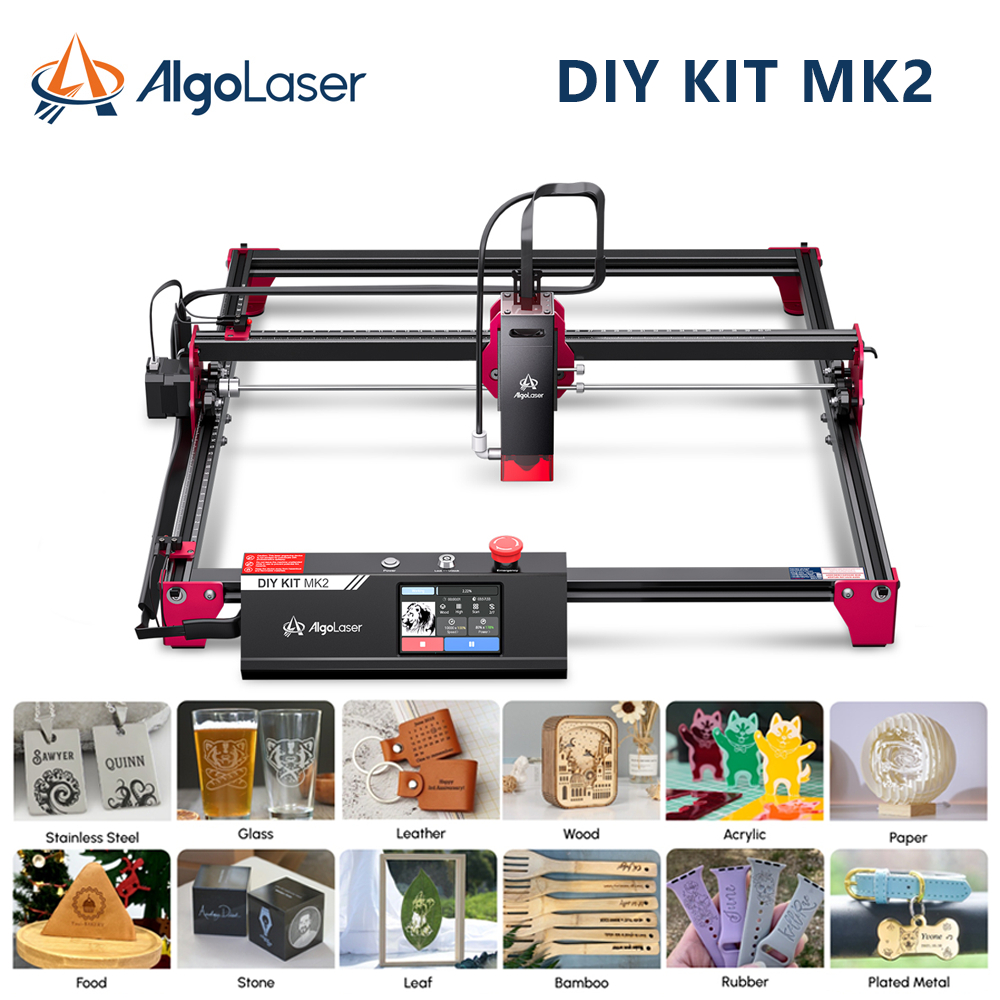 AlgoLaser DIY KIT MK2 10W Laser Engraver Machine with Touchscreen For ...